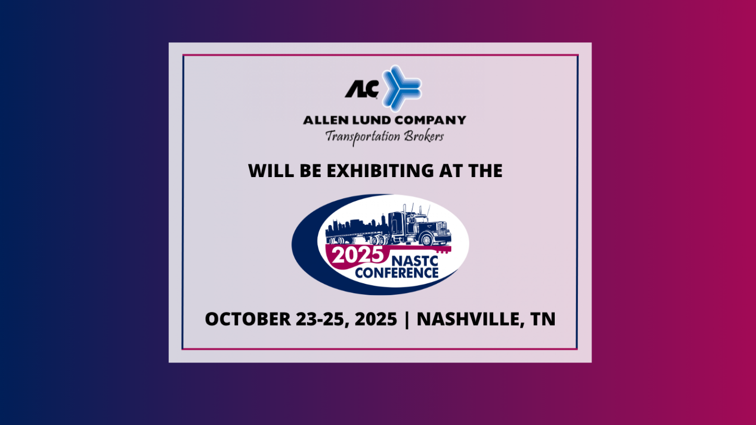 Allen Lund Company - Transportation Brokers